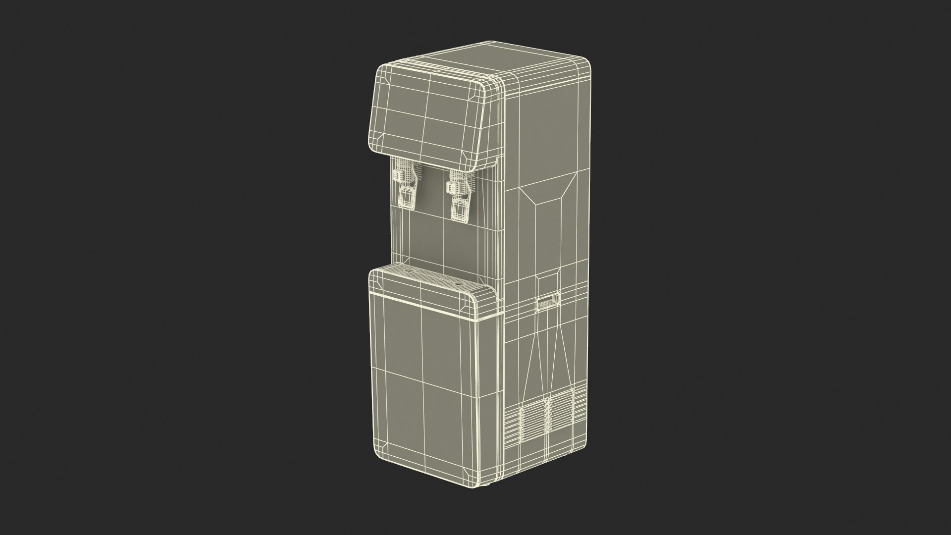 Quench 810 Touchless Water Dispenser 3D Model - TurboSquid 2269735