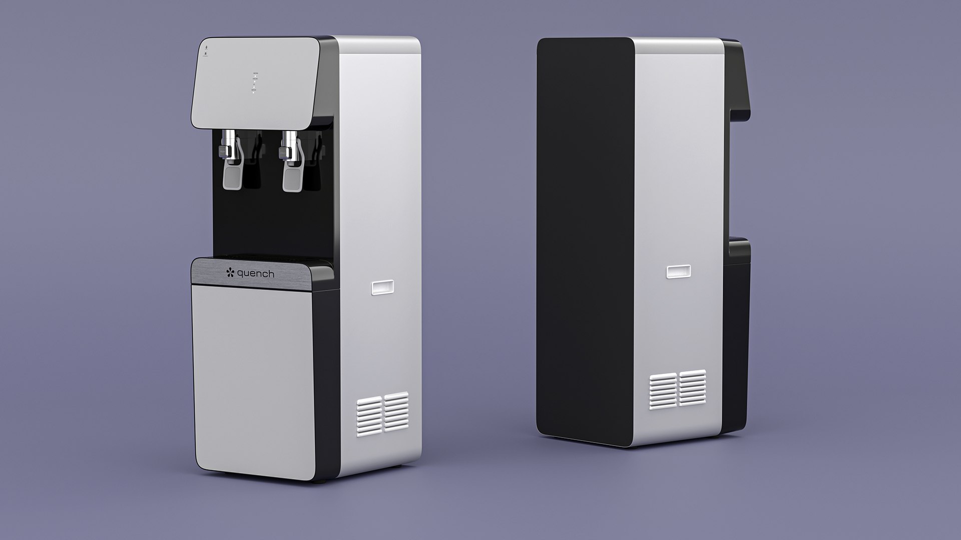 Quench 810 Touchless Water Dispenser 3D Model - TurboSquid 2269735