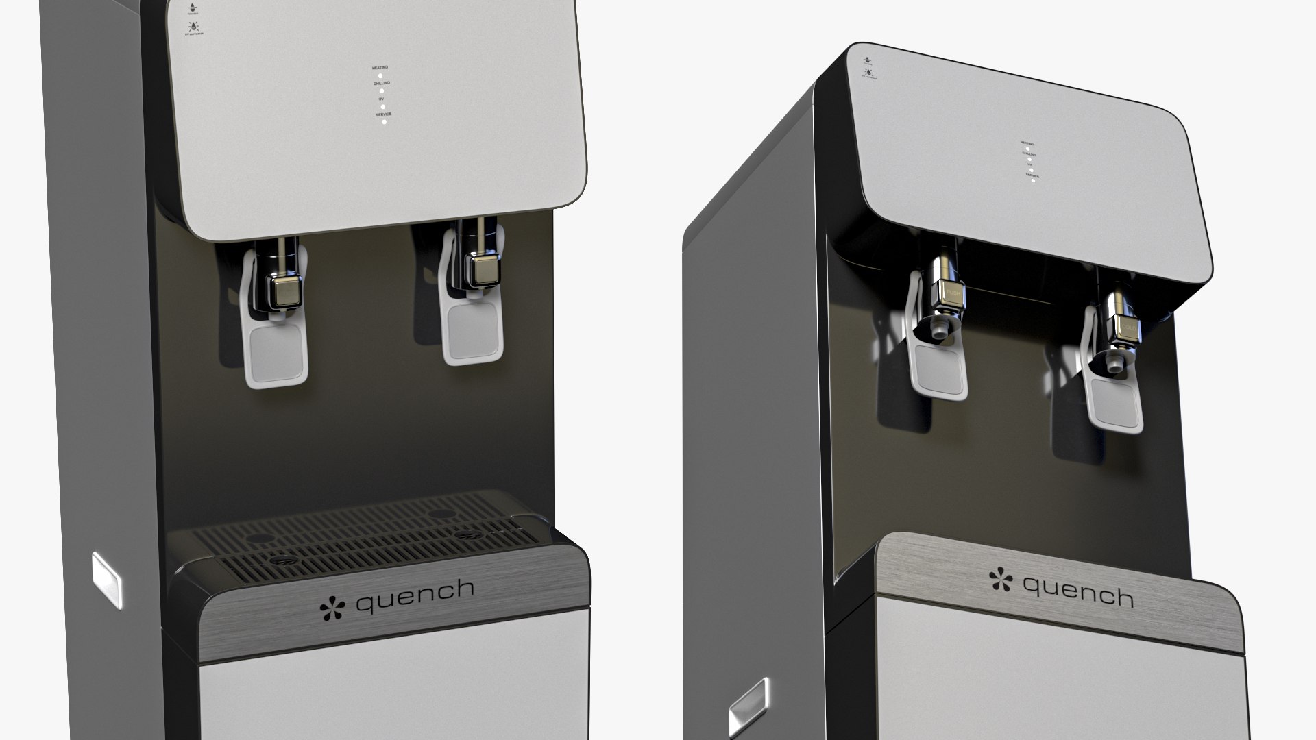 Quench 810 Touchless Water Dispenser 3D Model - TurboSquid 2269735