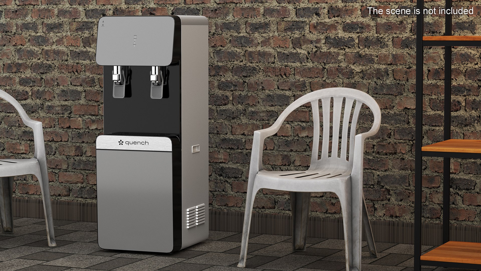 Quench 810 Touchless Water Dispenser 3D Model - TurboSquid 2269735