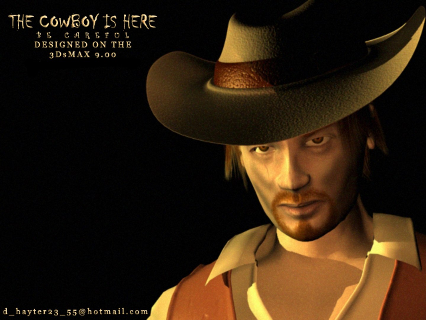 Cowboy Character Animation 3d Model