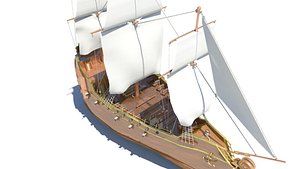 Pirate Ship Maya Models for Download | TurboSquid