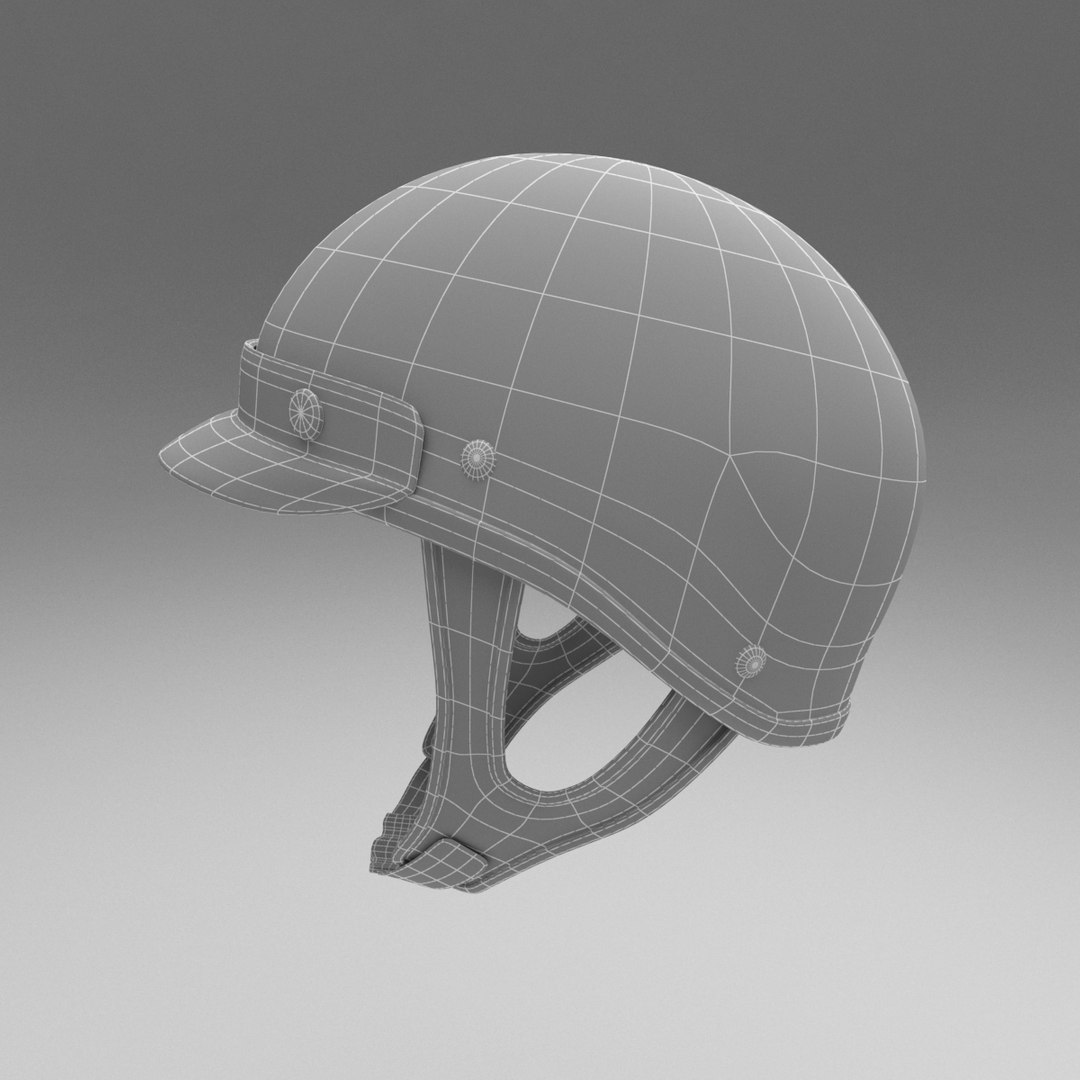 3D Cartoon Helmet Model - TurboSquid 1549366