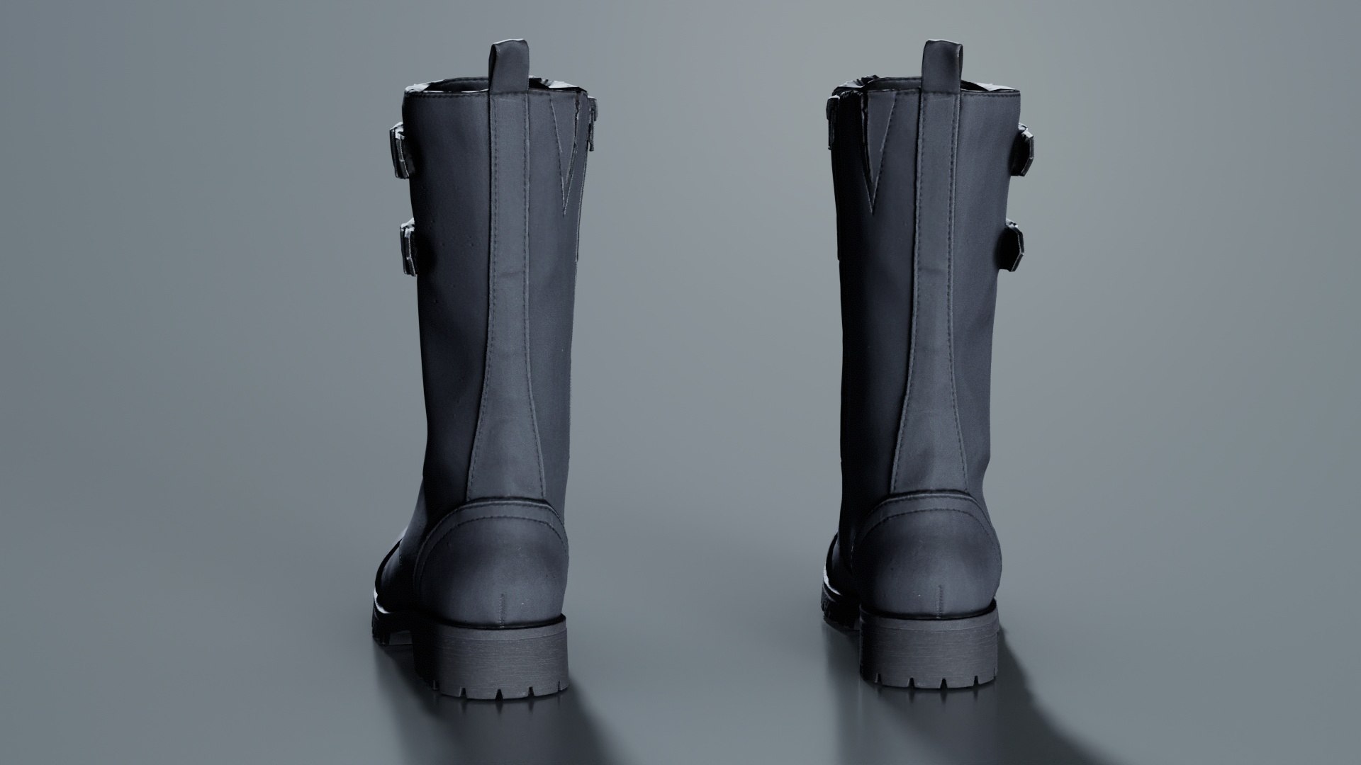 3D Laces And Buckles Boots Remastered - TurboSquid 2361005