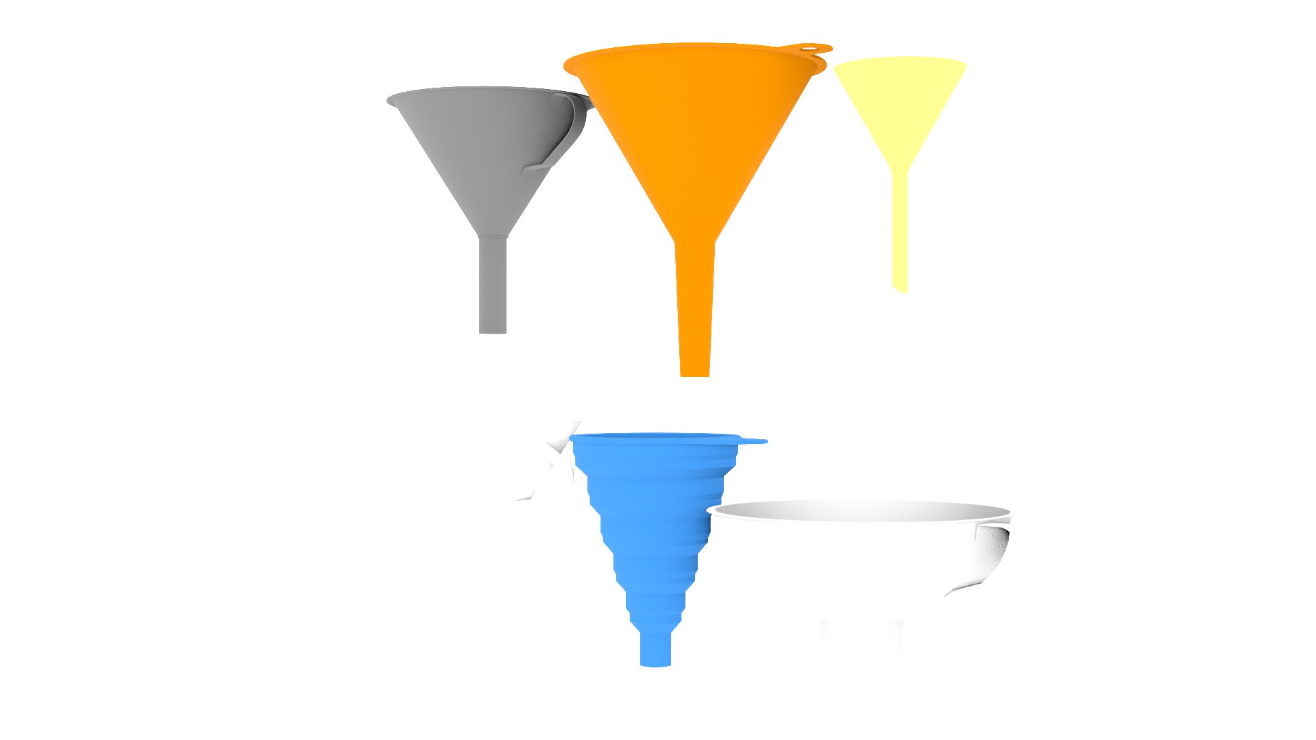 3D Funnel Pack - TurboSquid 2377500