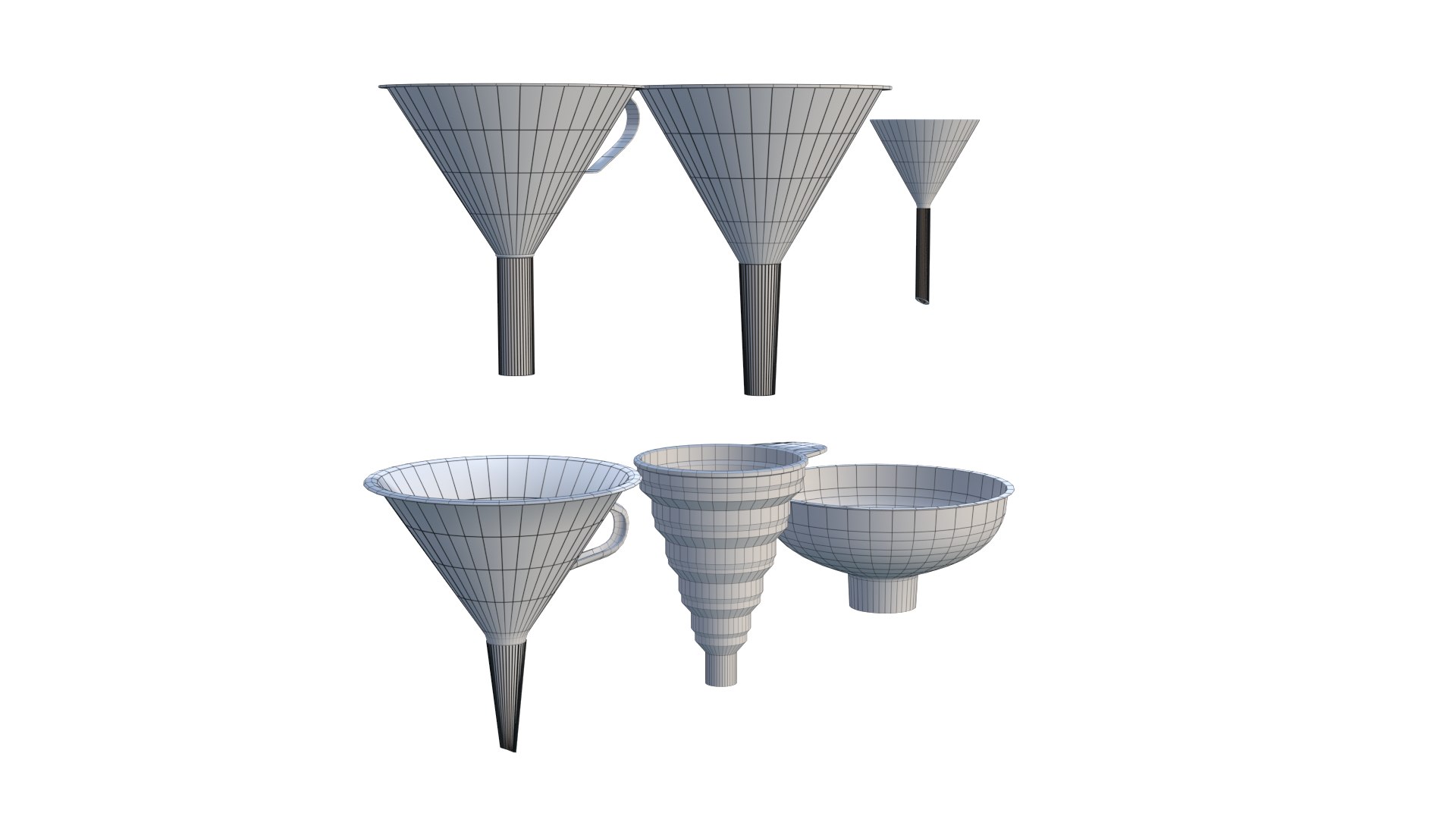 3D Funnel Pack - TurboSquid 2377500