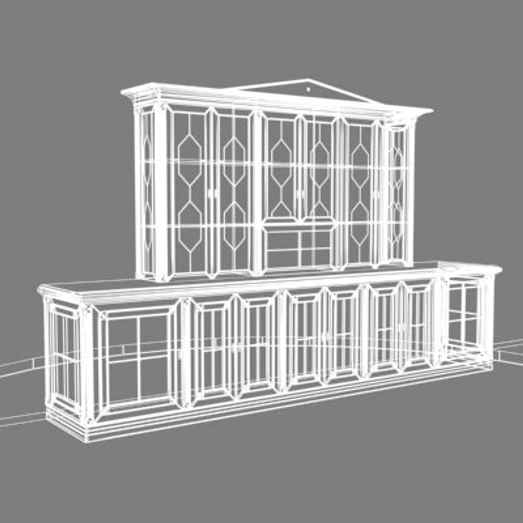 3d Cupboard Model