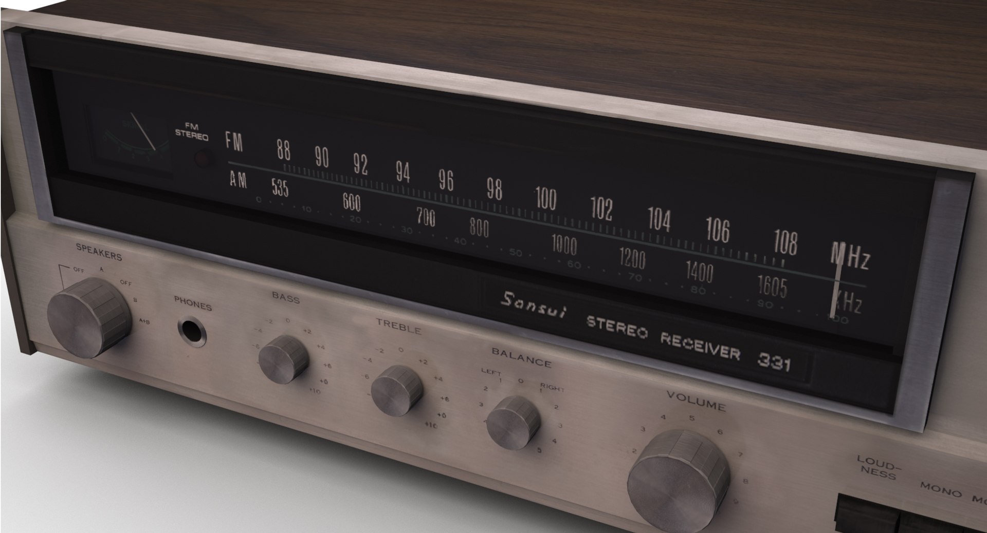 3D Radio Sansui | 1143505 | TurboSquid