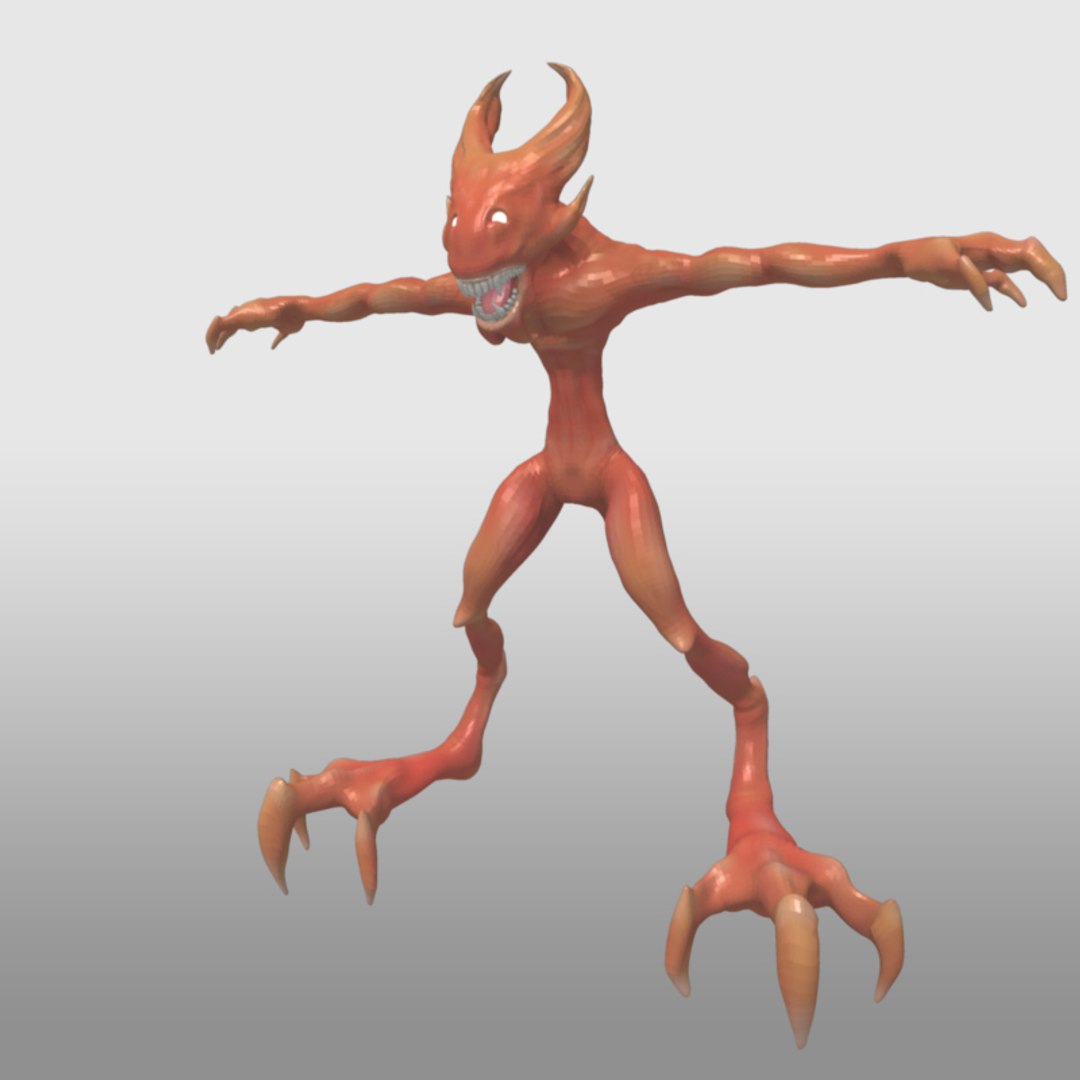 3d Model Of Hell Sprite Demons