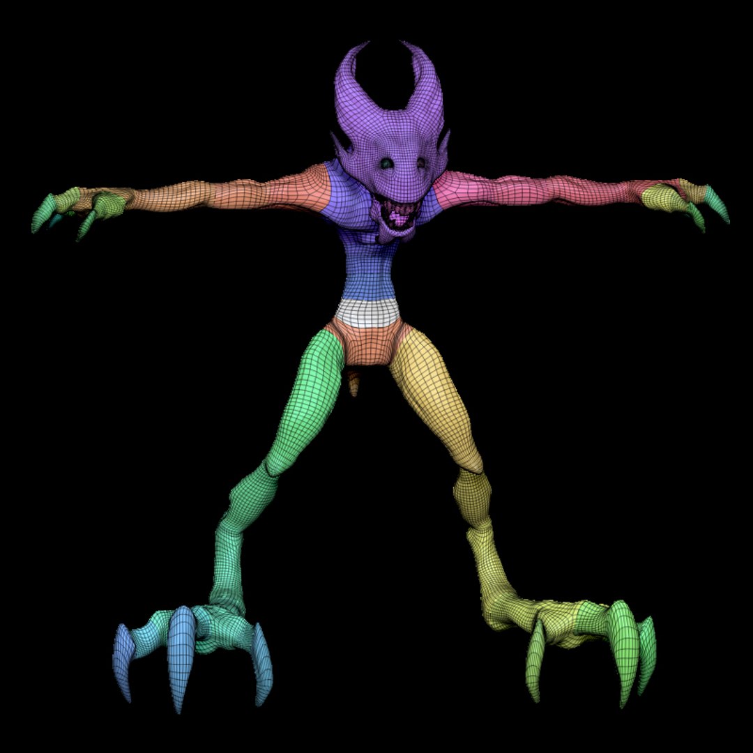 3d Model Of Hell Sprite Demons