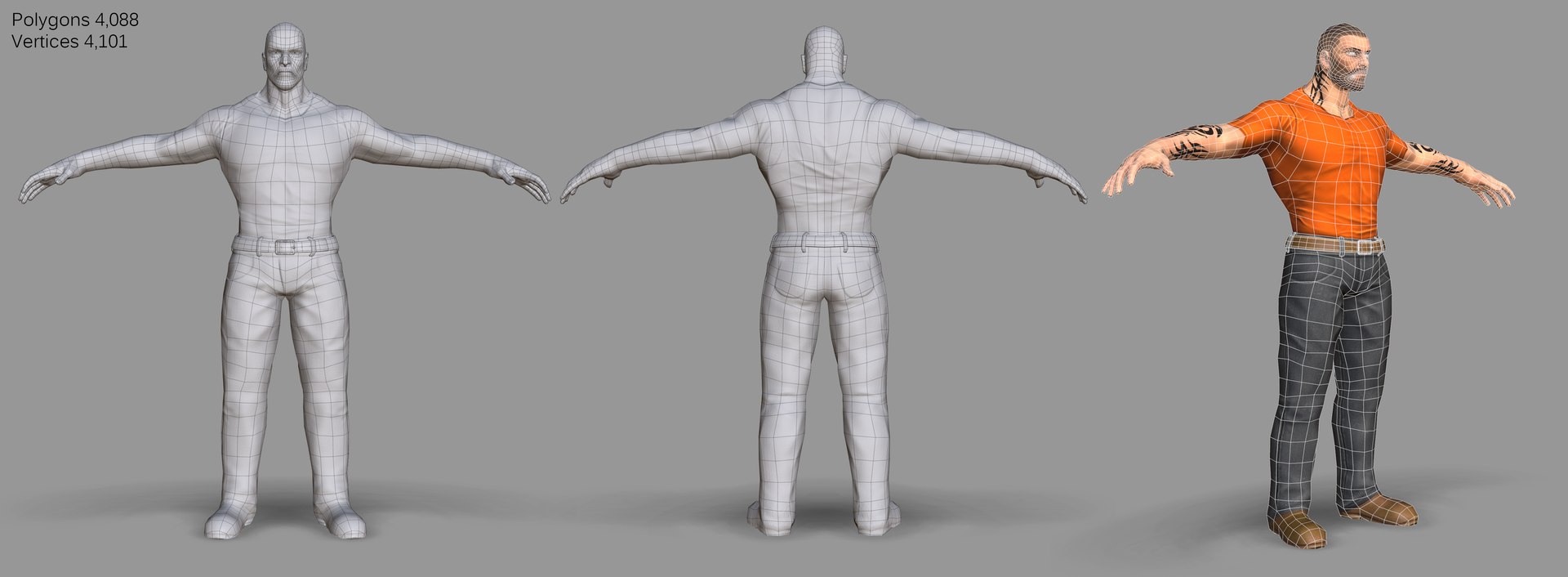 3D Gangster Gang Model - TurboSquid 1291891