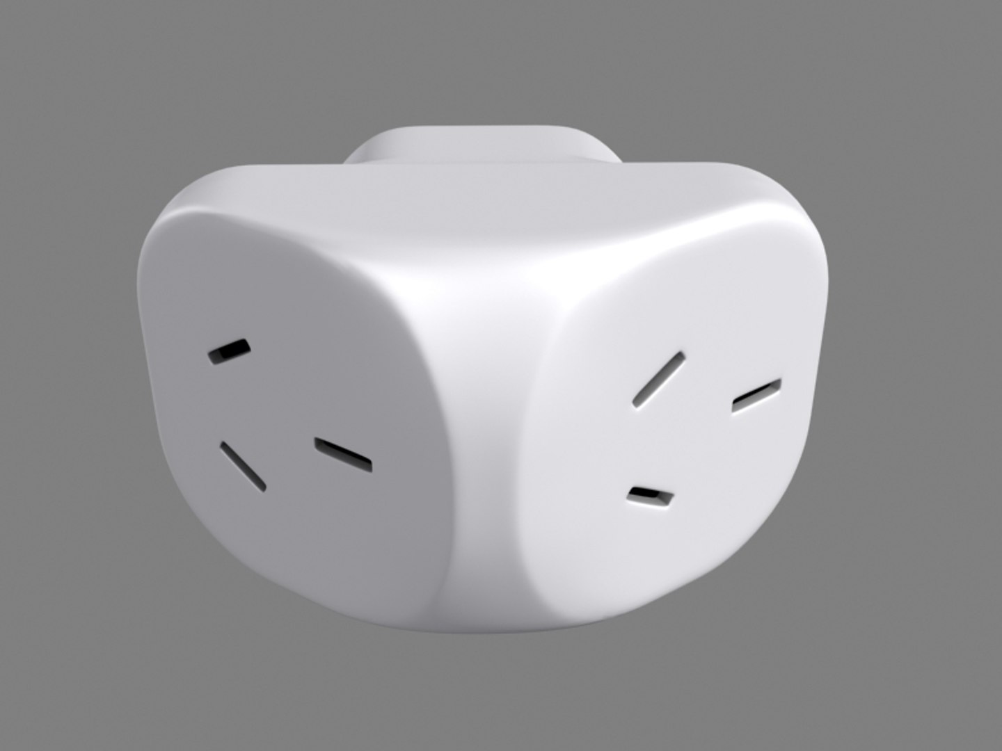 Double Adaptor 3d Max