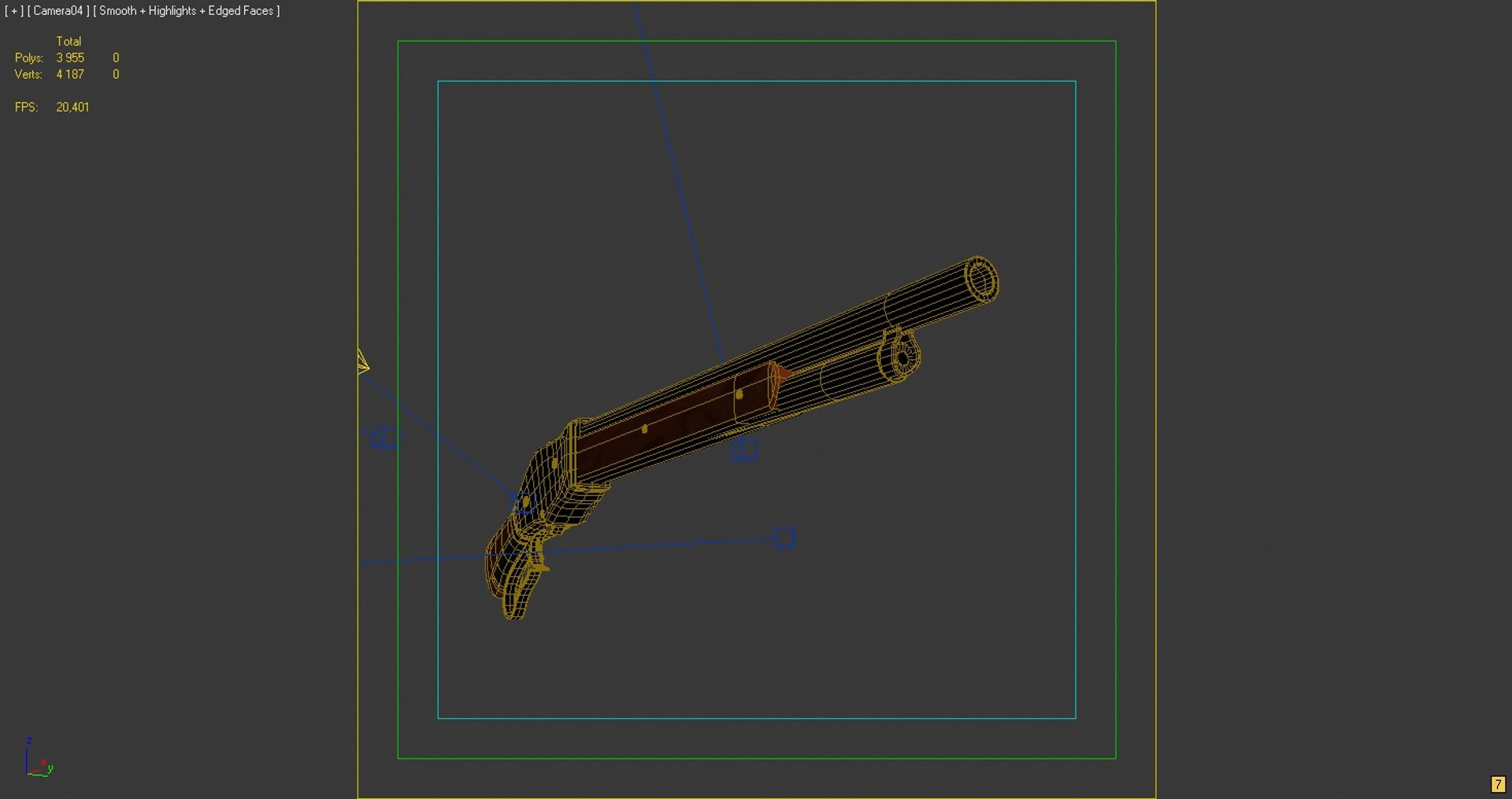 Winchester M 1887 3d Model