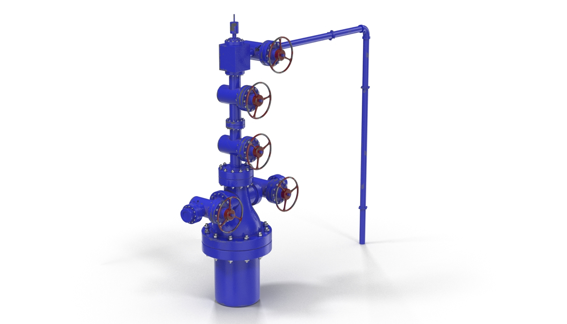 Oilfield Wellhead 3D Model - TurboSquid 1401465