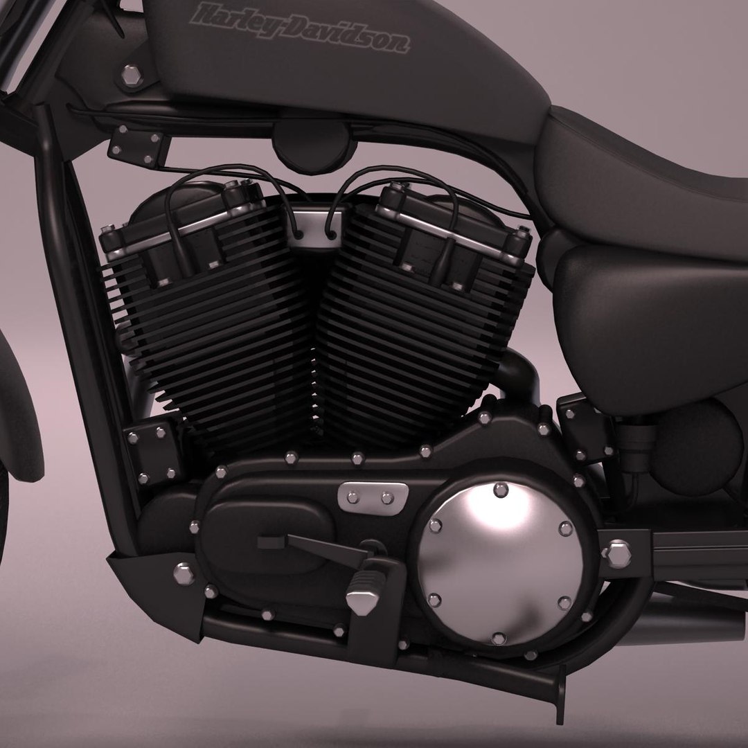 3d Model Harley Davidson Iron 883