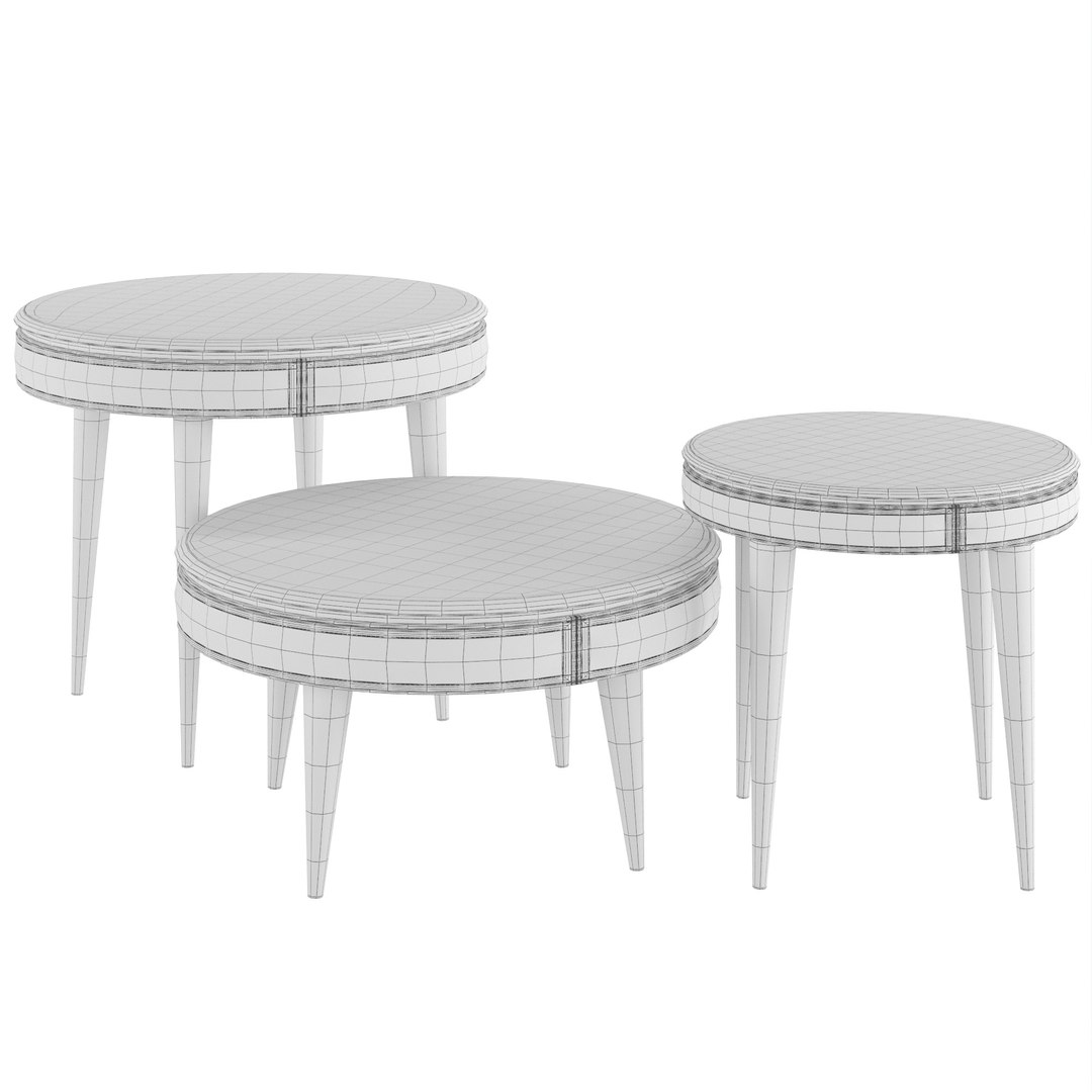 3D model Zoe coffee table - TurboSquid 1931458