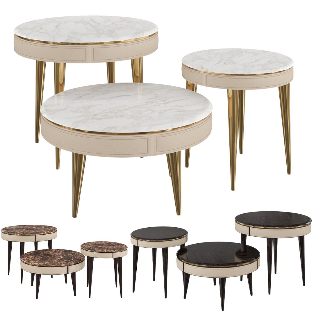 3D model Zoe coffee table - TurboSquid 1931458