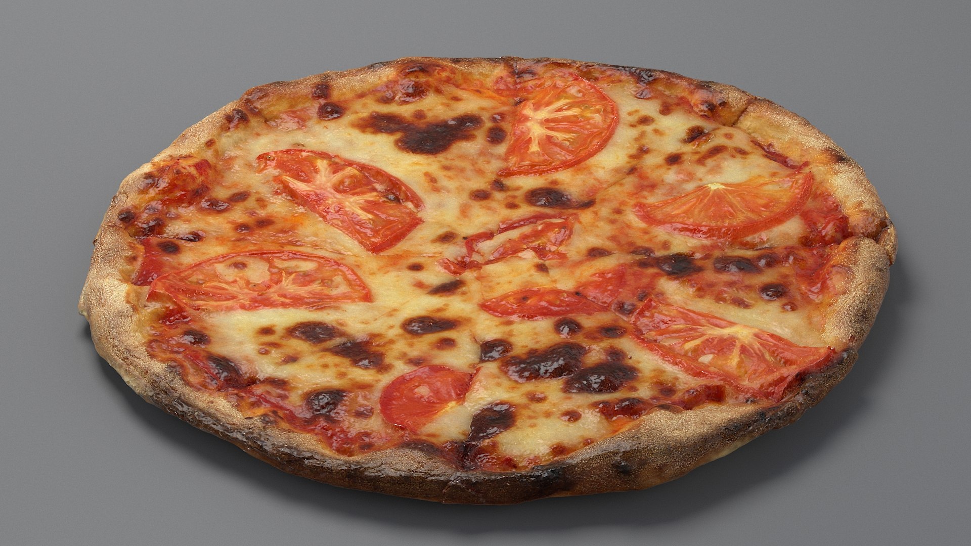 3D Model Realistic Pizza 1 - TurboSquid 1803326