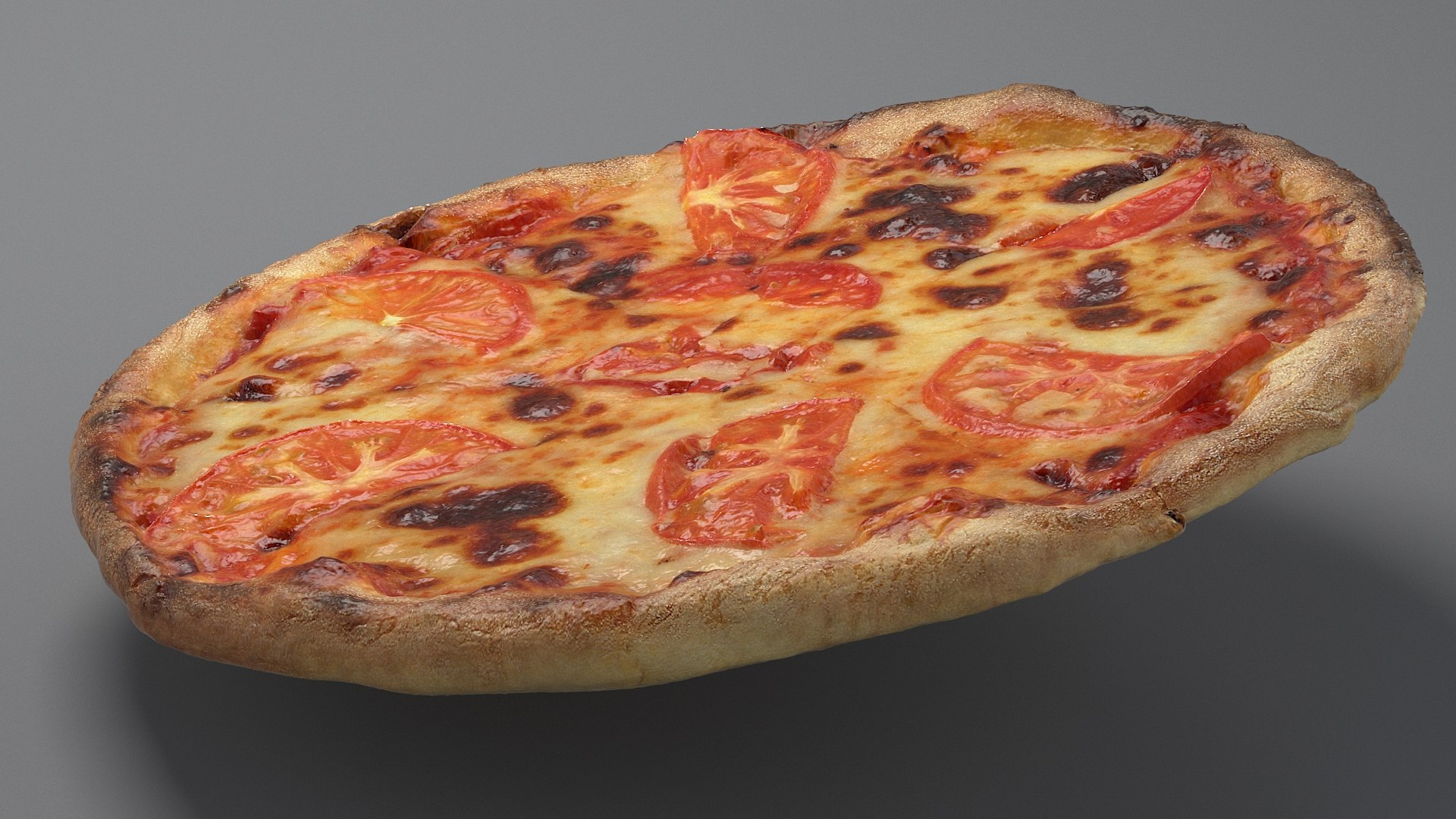 3D Model Realistic Pizza 1 - TurboSquid 1803326
