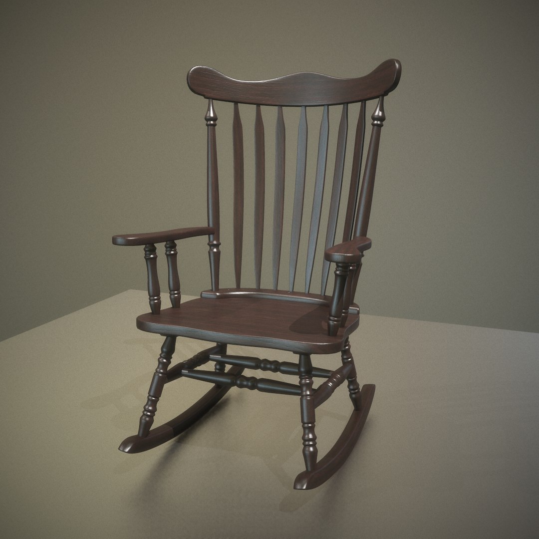 Rocking Chair 3d Model