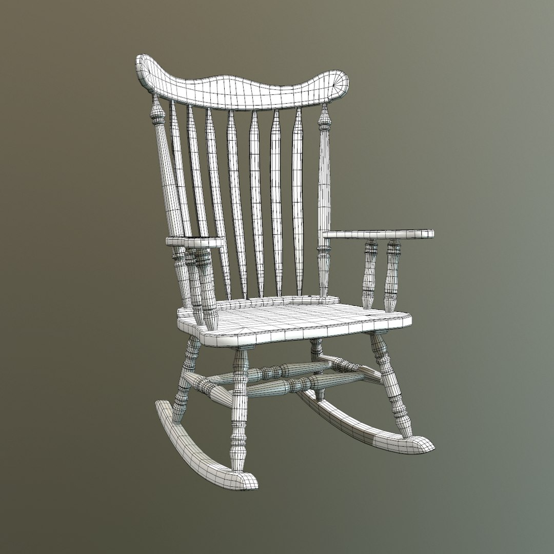 Rocking Chair 3d Model