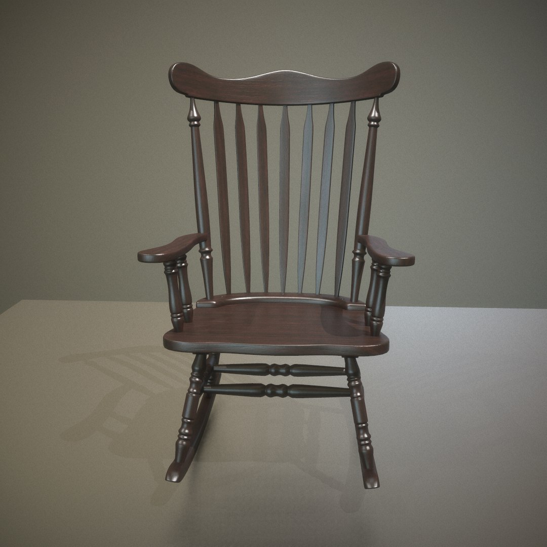 Rocking Chair 3d Model