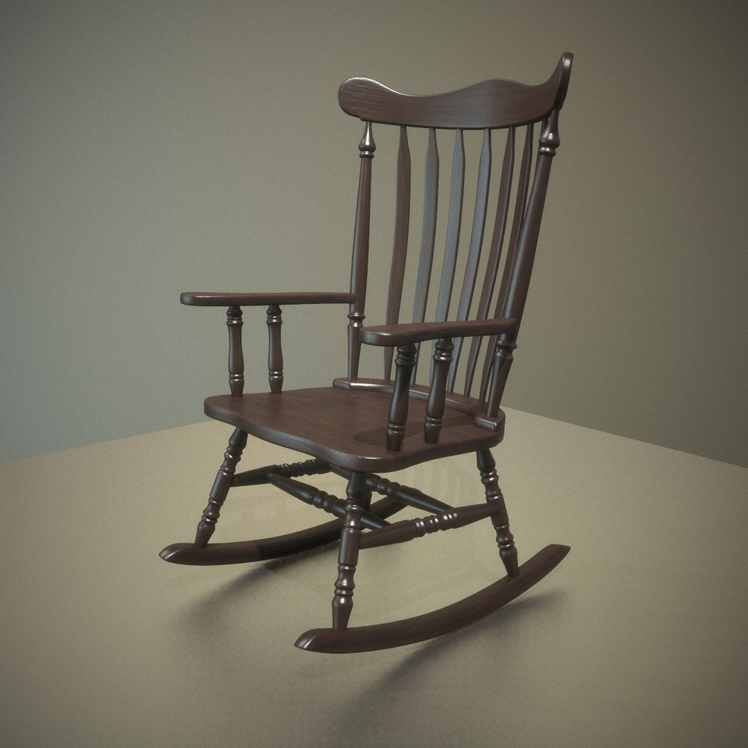 Rocking Chair 3d Model
