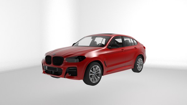 3D модель bmw x4 - TurboSquid 2019437