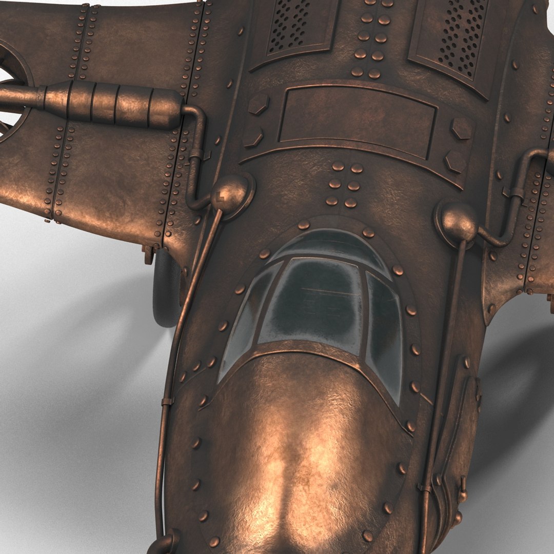 3D Steampunk Propellers - TurboSquid 1164796