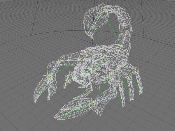 3d scorpion model