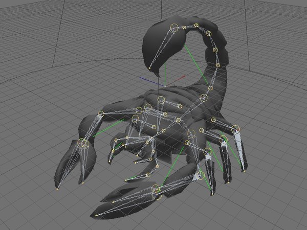 3d scorpion model