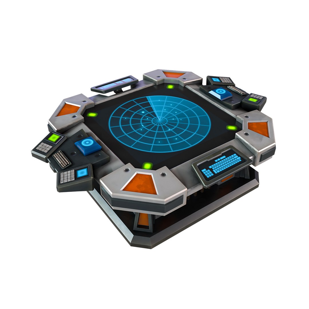 3D SCI-FI Console - TurboSquid 2240592