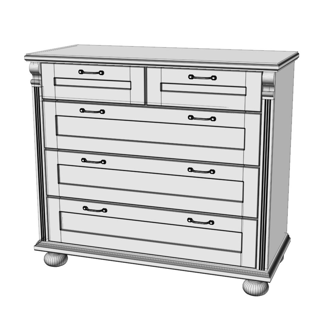 Commode 3D Model - TurboSquid 1377017