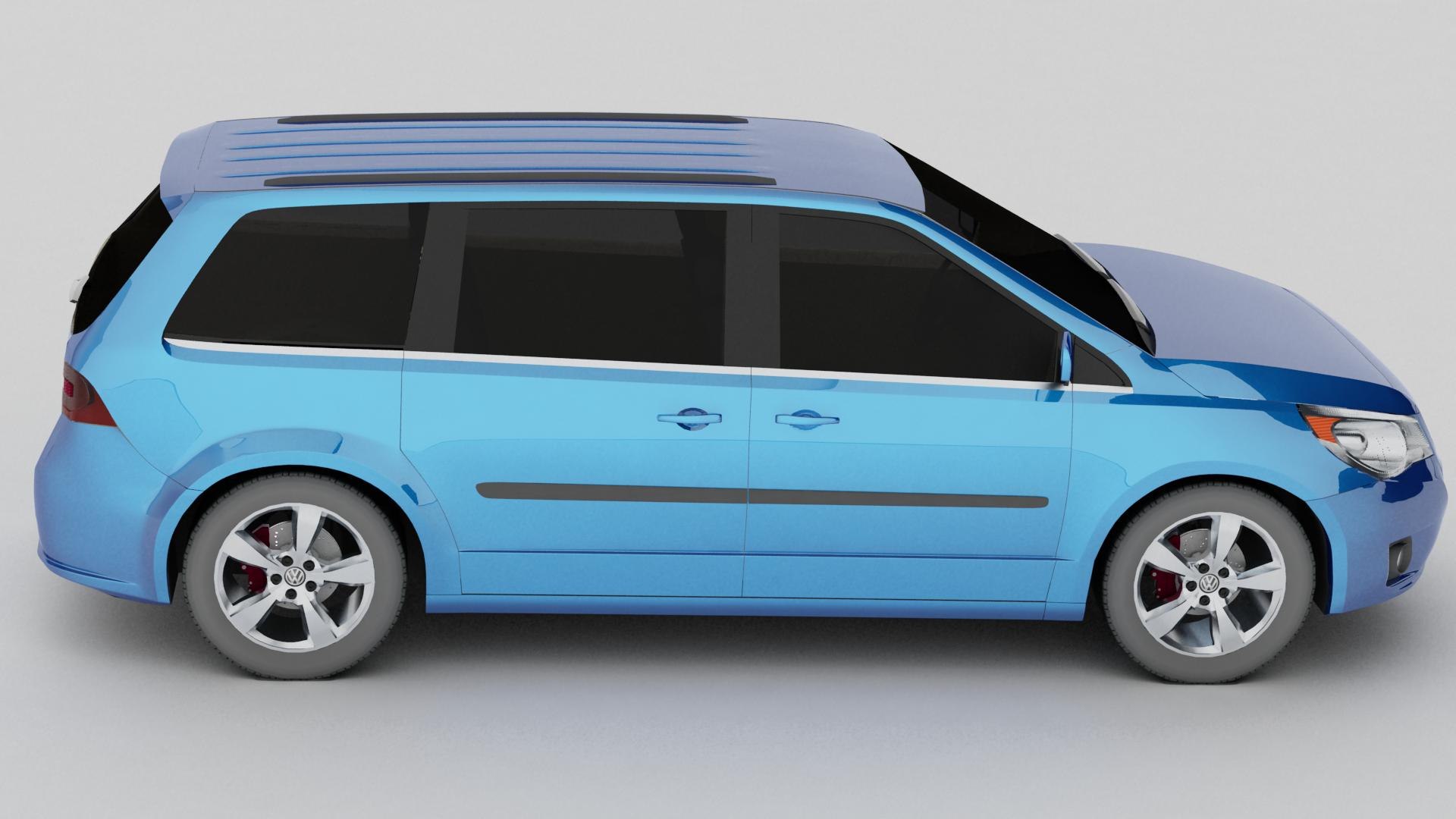 3d Volkswagen Routan Model