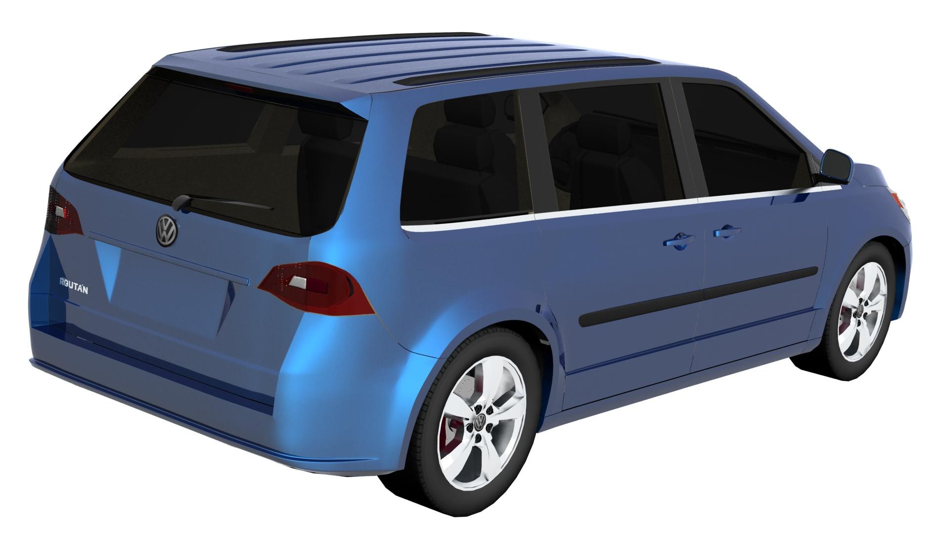 3d Volkswagen Routan Model