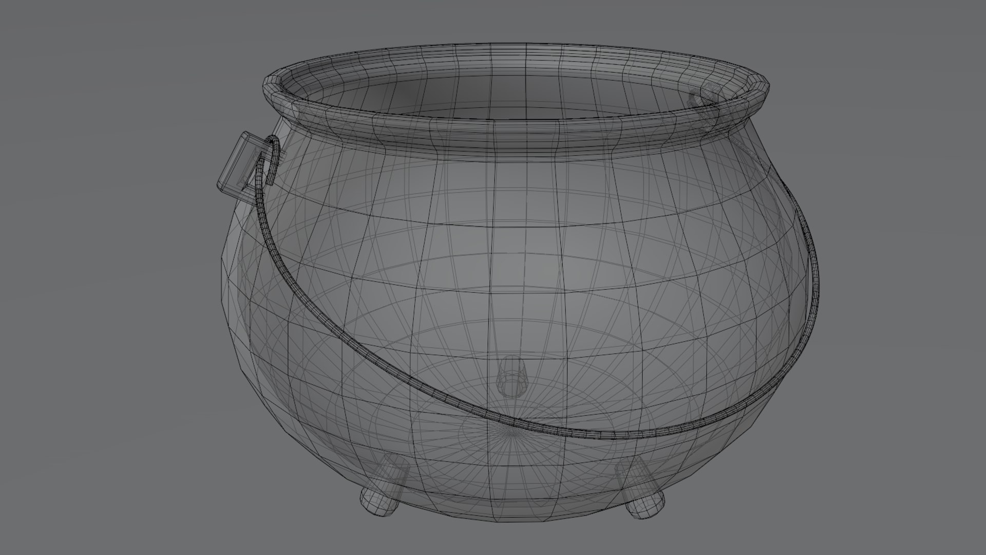 3D Witch Pot Model - TurboSquid 1923887