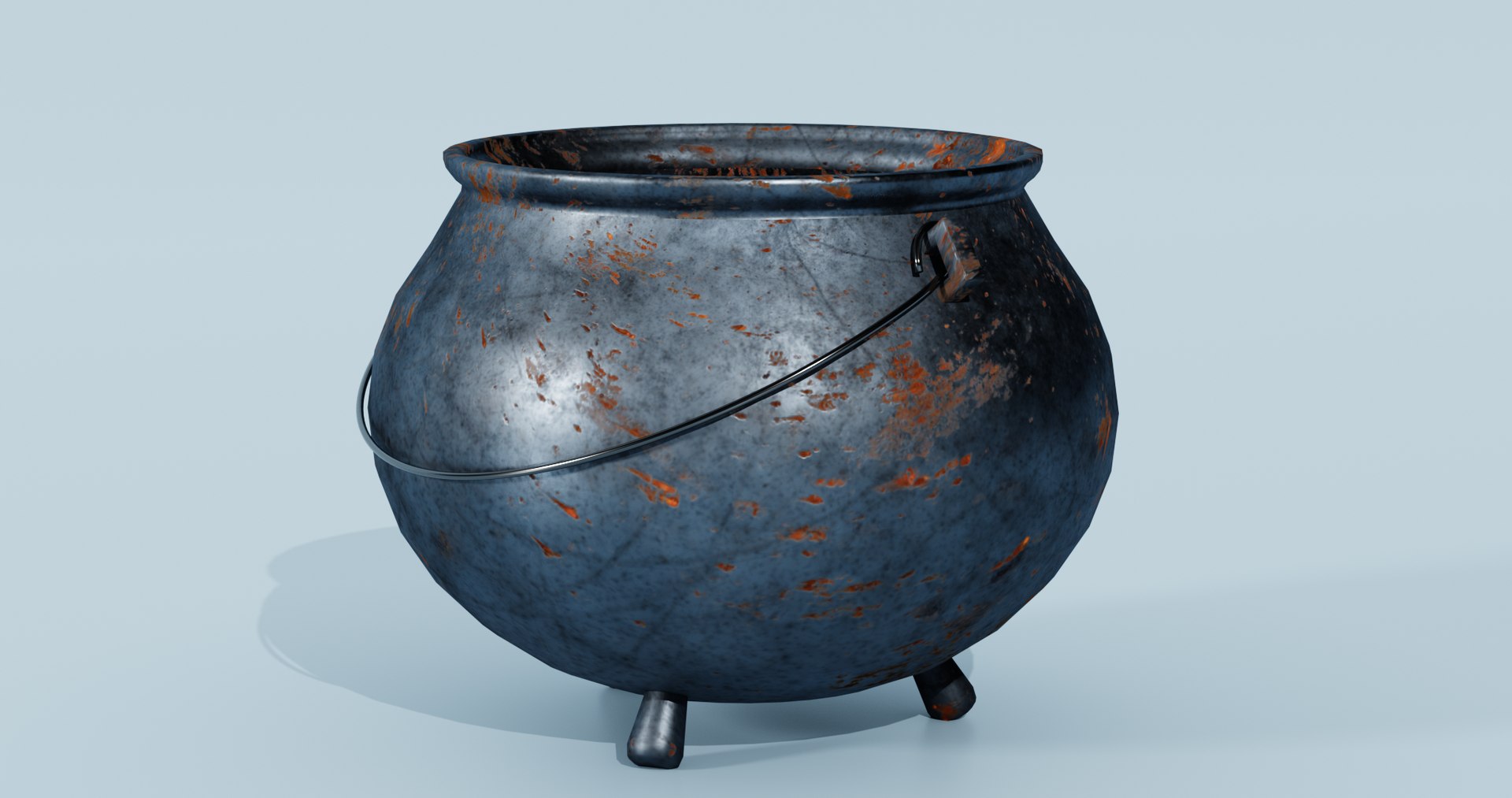 3D Witch Pot Model - TurboSquid 1923887