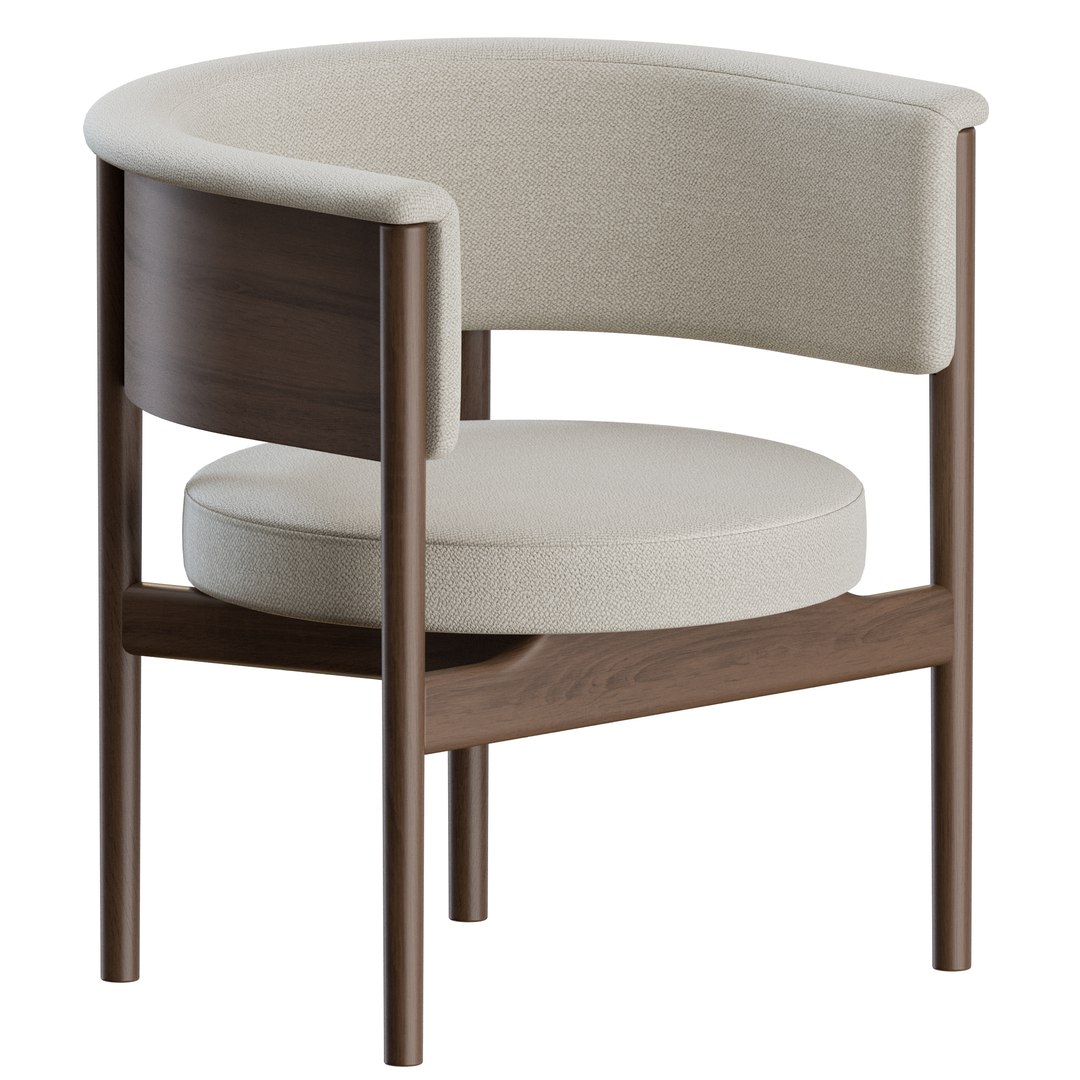 N-CC01 Armchair By Karimoku Casestudy Model - TurboSquid 2224478