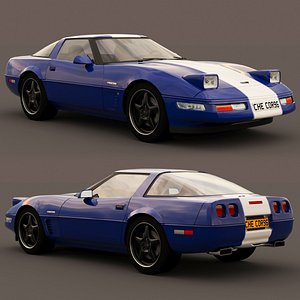 Corvette C4 3D Models for Download | TurboSquid