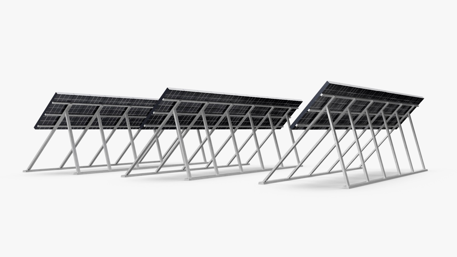 Solar Power Modules 3D Model - TurboSquid 2330684