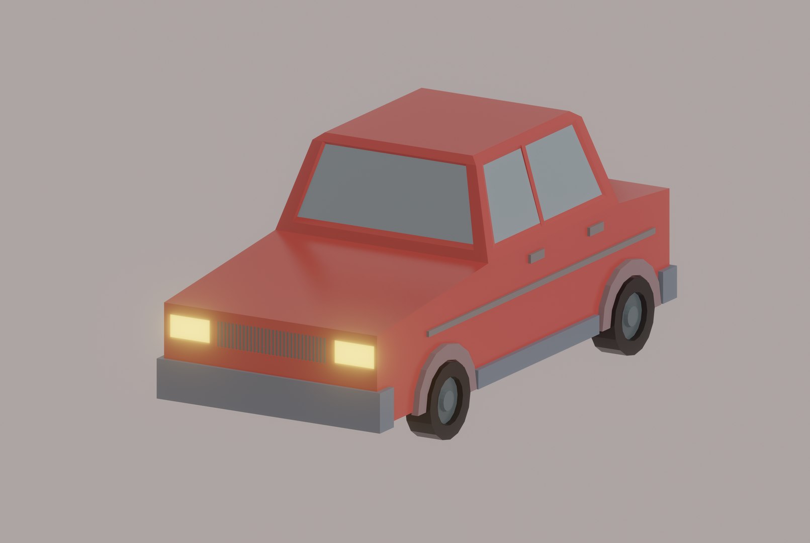 3D Low Poly Car Model - TurboSquid 2198717