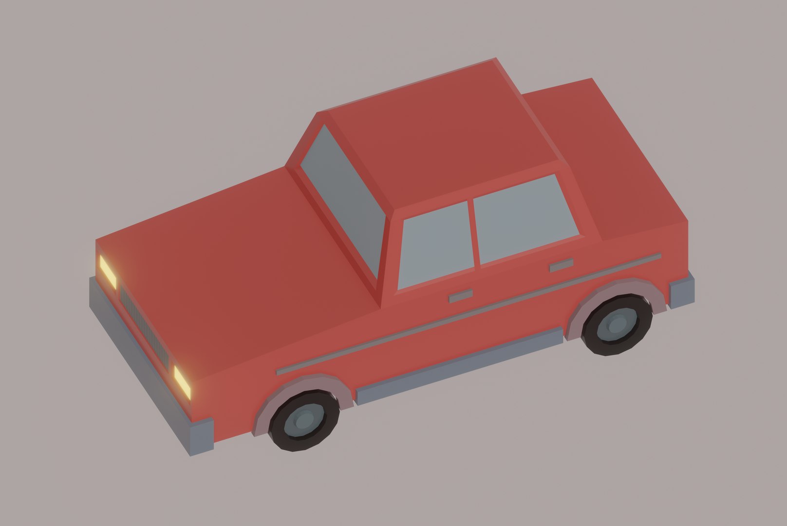 3D Low Poly Car Model - TurboSquid 2198717