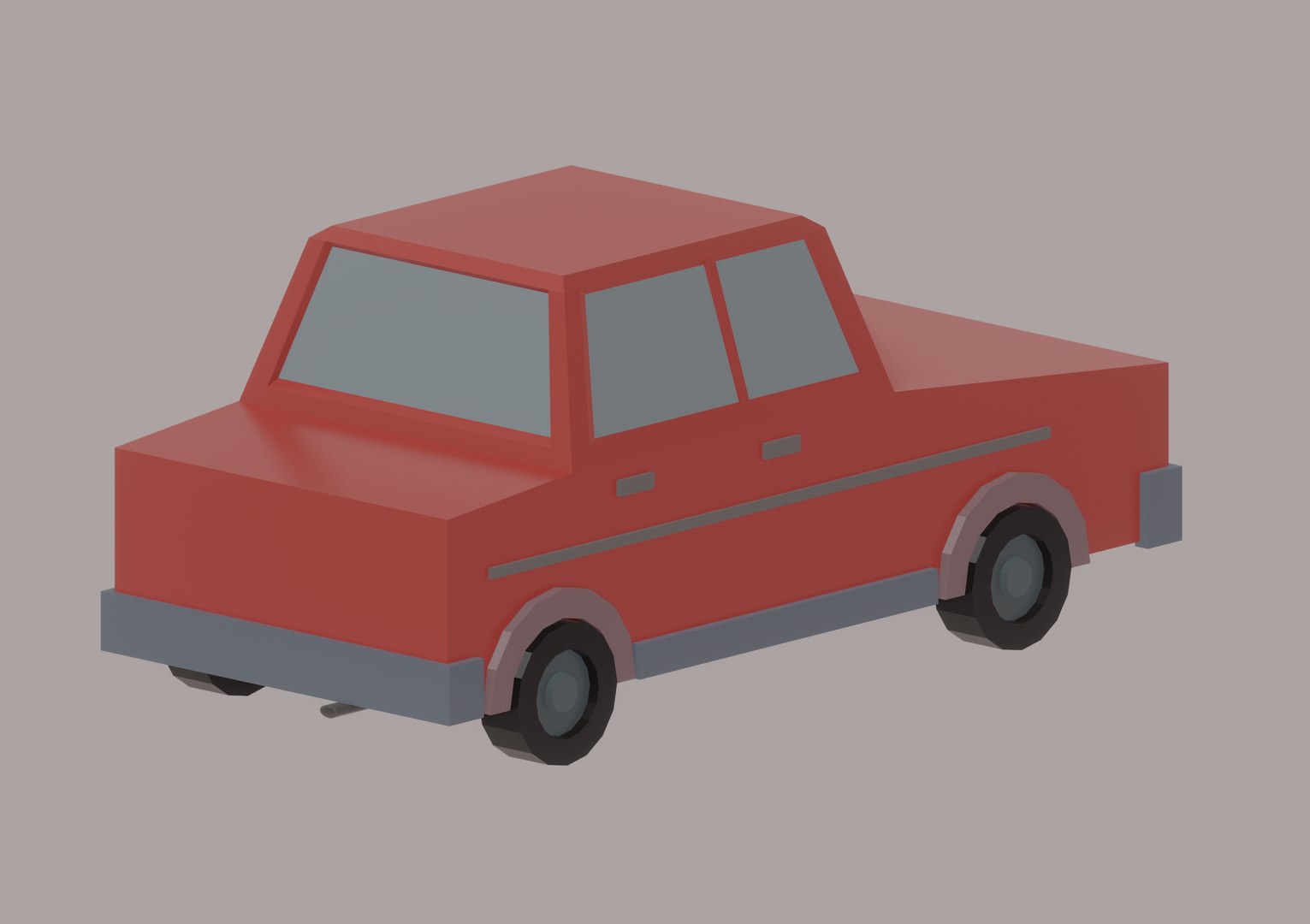 3D Low Poly Car Model - TurboSquid 2198717