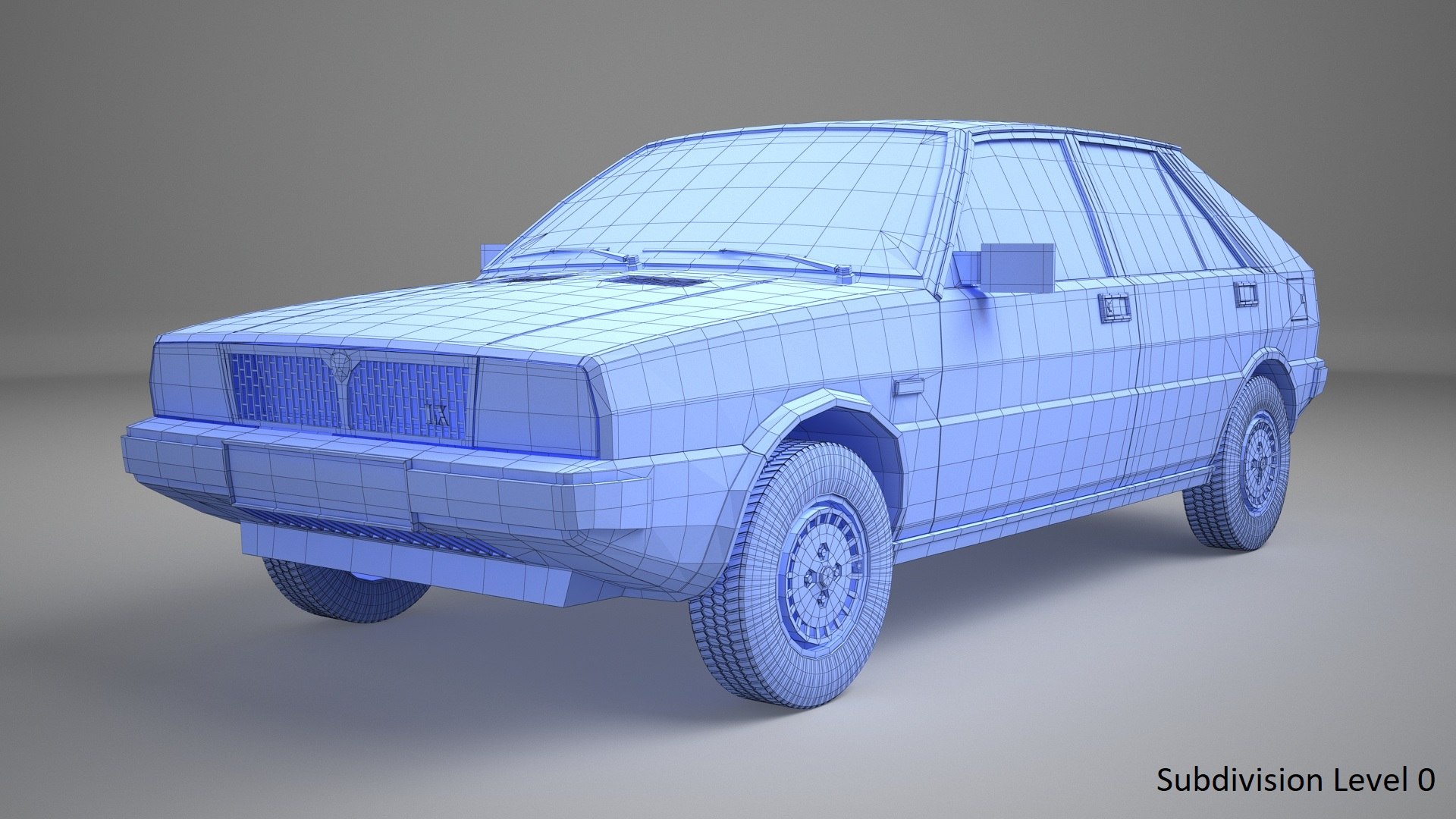 Lancia Delta 1979 Model - TurboSquid 2180015