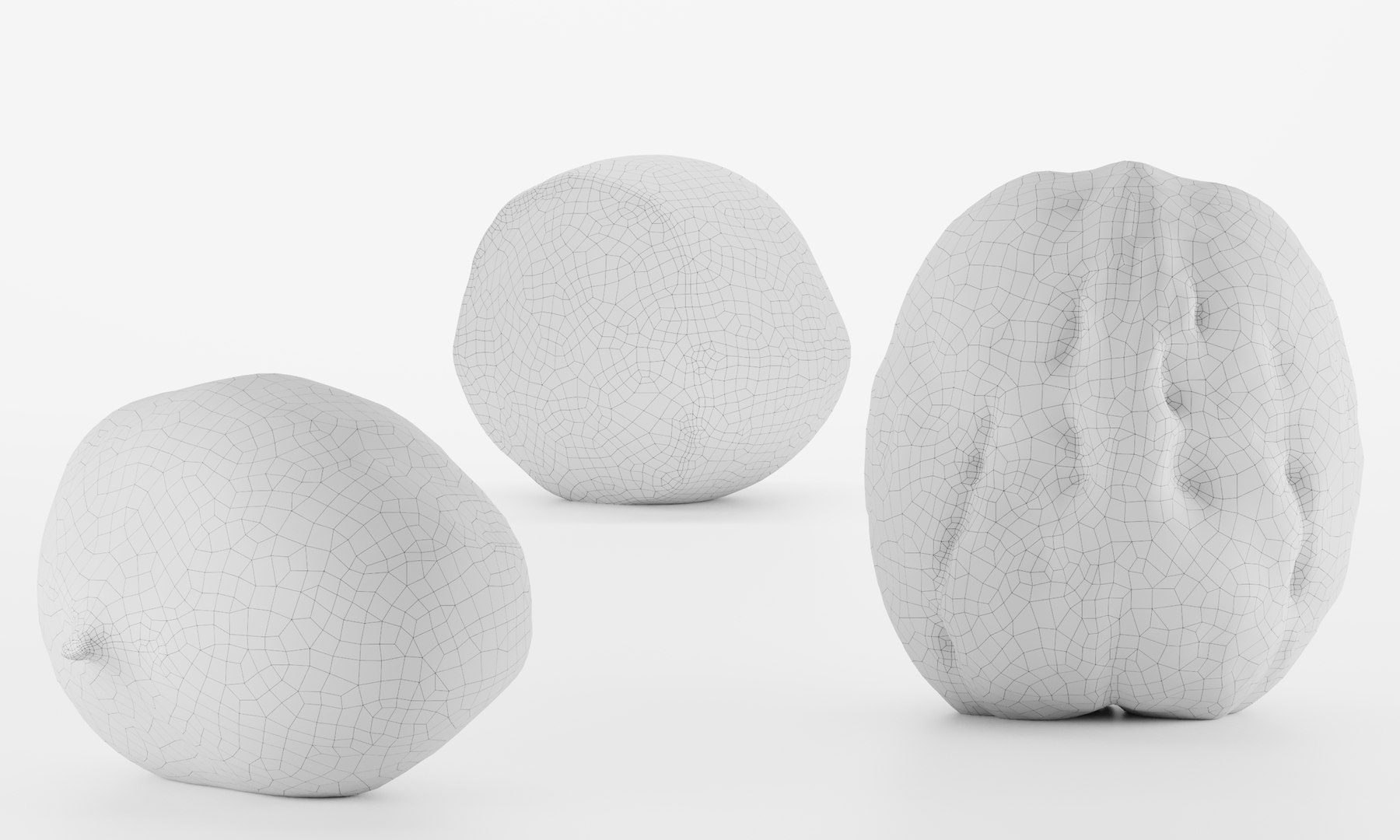 Nuts Collection 3D Model - TurboSquid 2110510