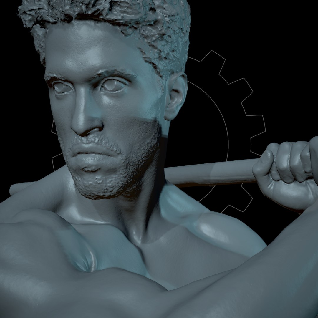 Male Scan - Mick 3d Model