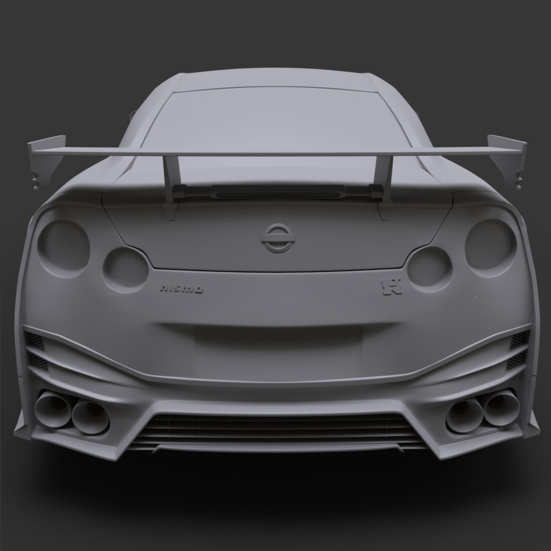 Nissan Gt-r Nismo 3D Model - TurboSquid 1286560