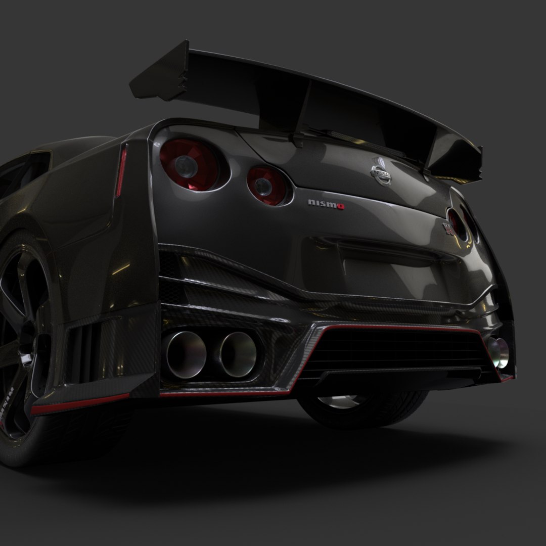 Nissan Gt-r Nismo 3D Model - TurboSquid 1286560