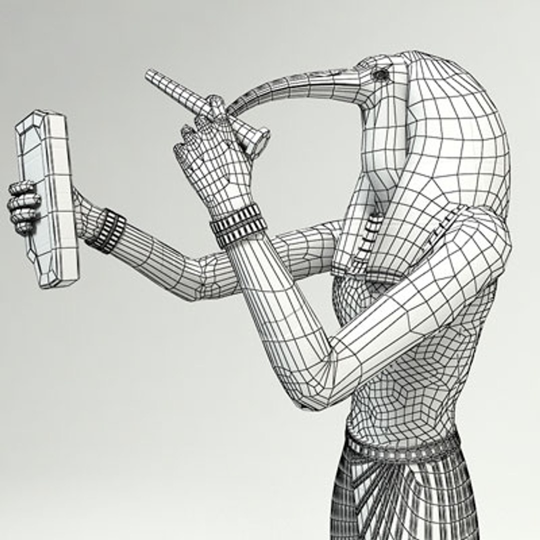 Egyptian Thoth 3d Model