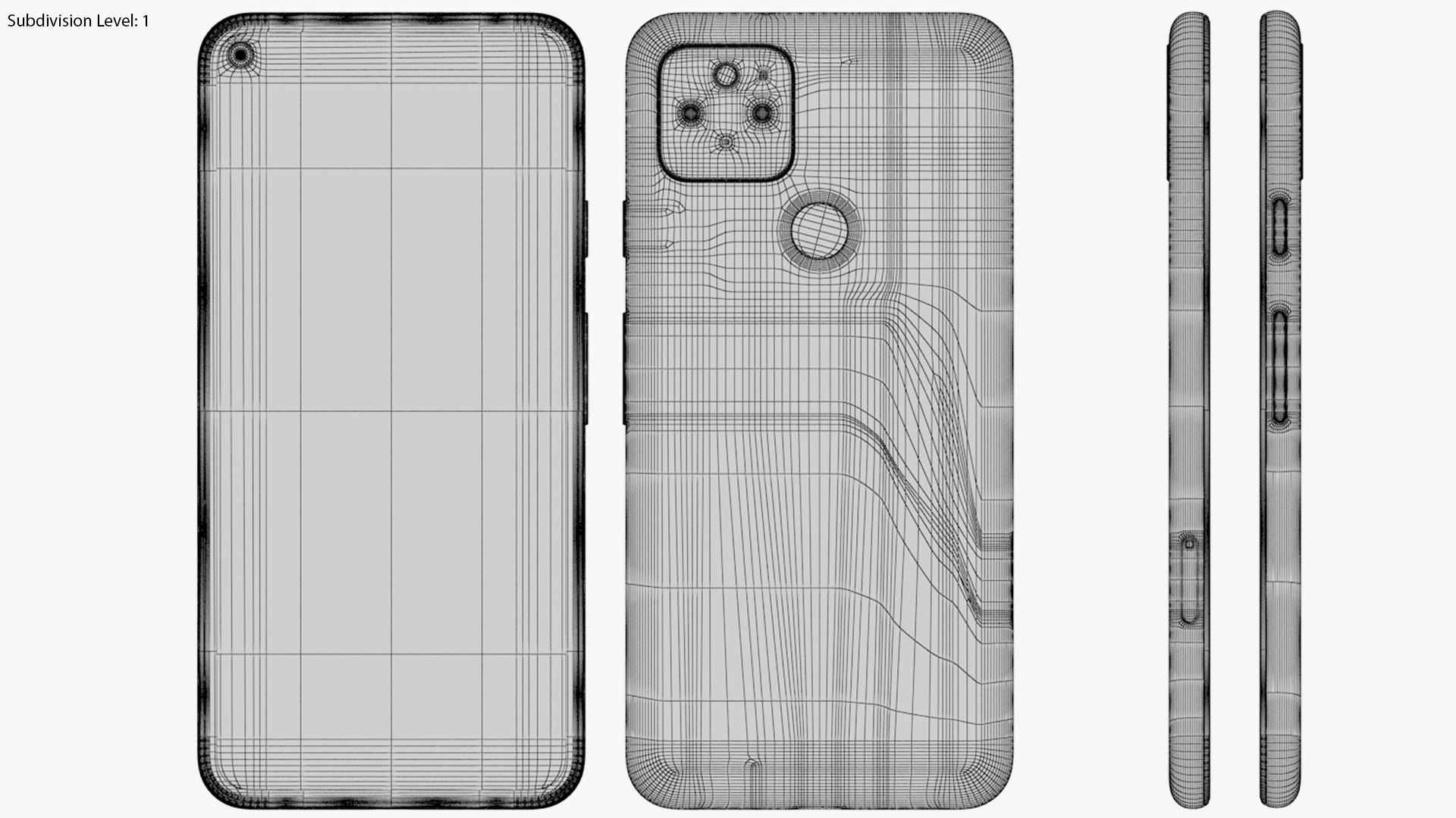 3D Realistic Google Pixel 5 Model - TurboSquid 1629513